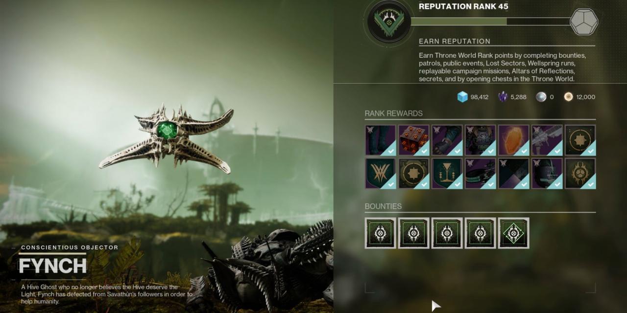 Destiny 2: Cómo subir de nivel rápidamente a Fynch
