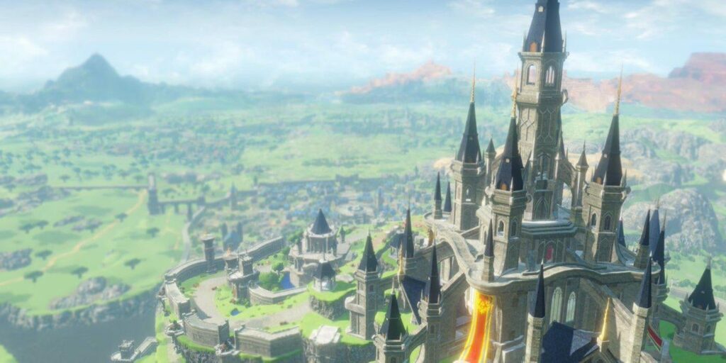 El mod de The Legend of Zelda: Breath of the Wild renueva el castillo ...
