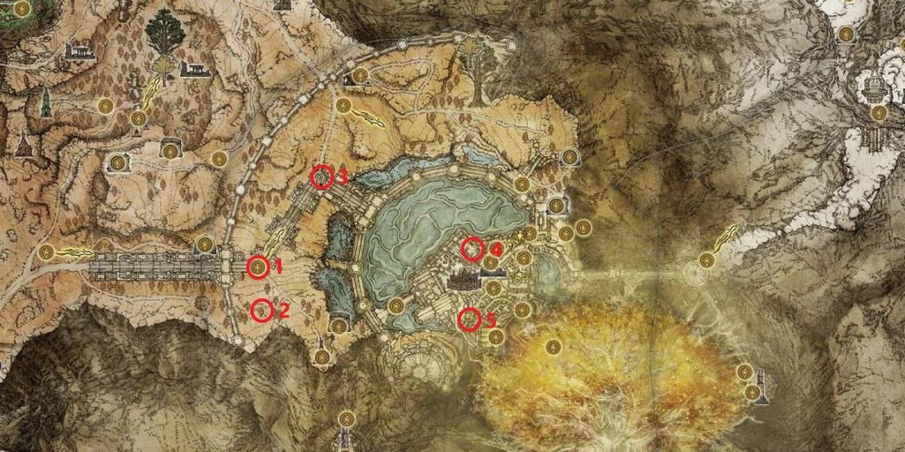 Elden Ring: Todas las ubicaciones de las semillas doradas